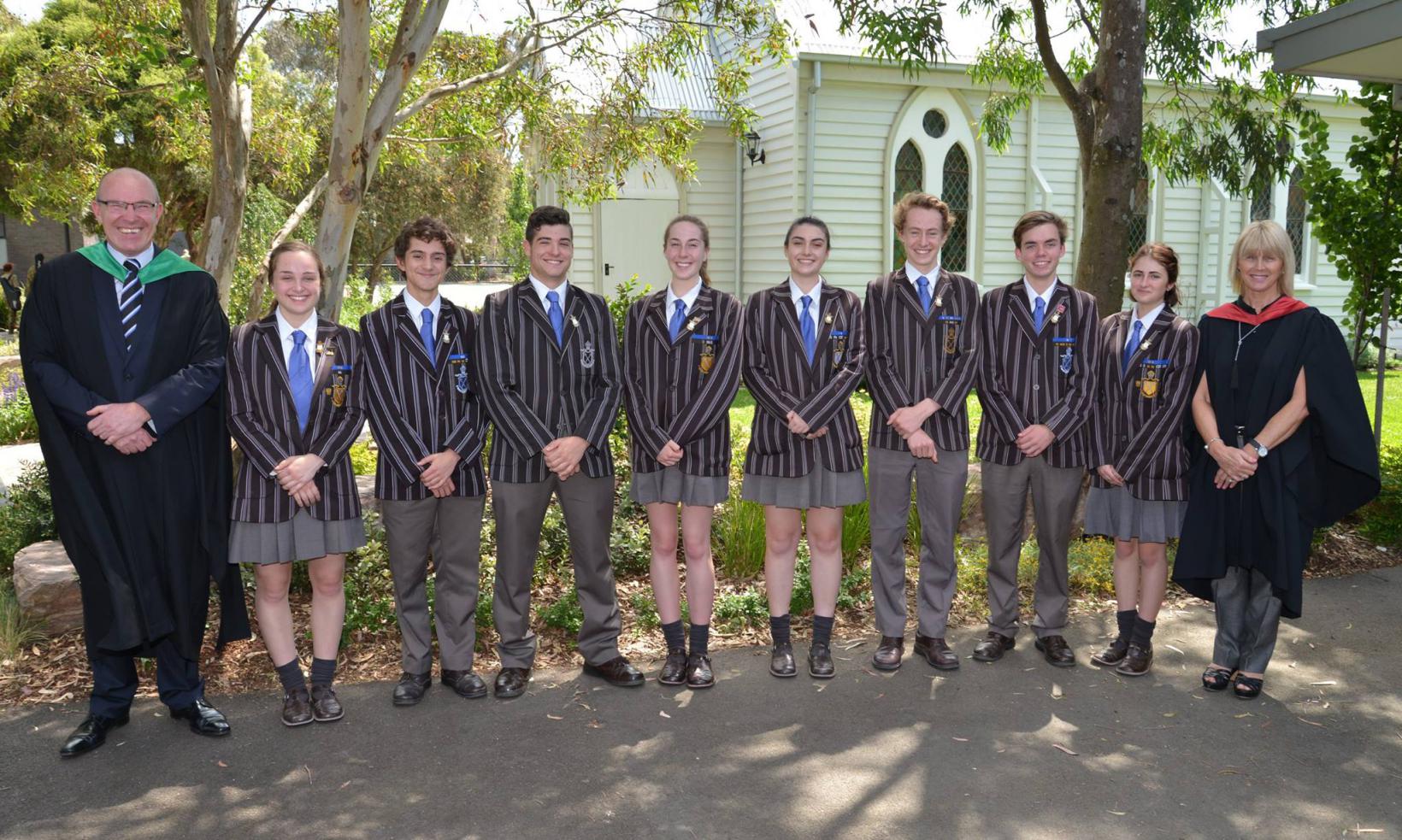 Congratulations to the new prefects of Plenty and The Ridgeway Campus ...