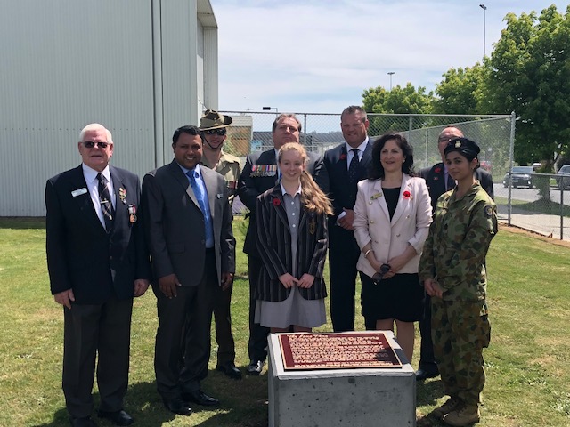 Remembrance Day Poem honoured in Bronze - Ivanhoe Grammar School