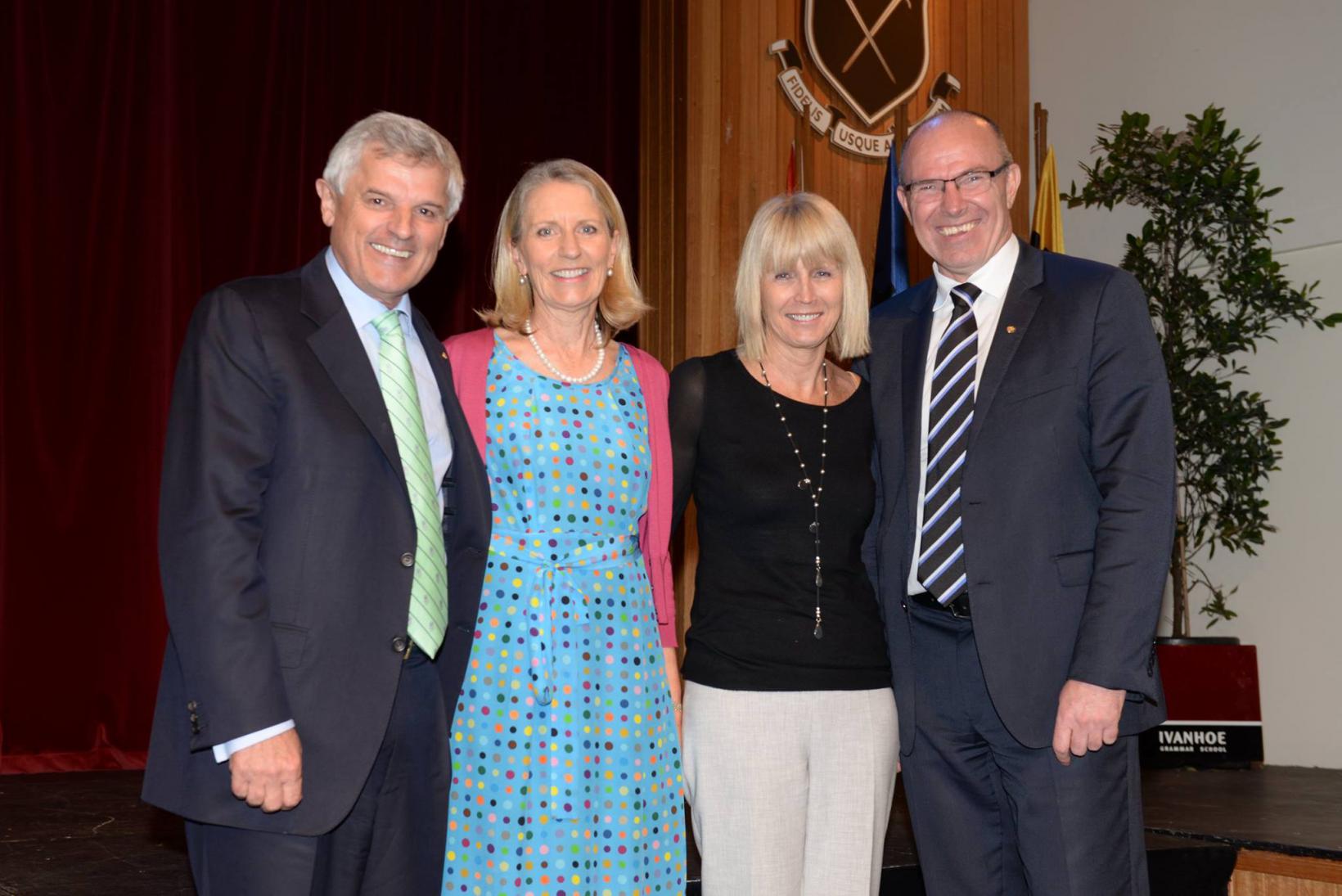 Principal Rod Fraser's final farewell - Ivanhoe Grammar School