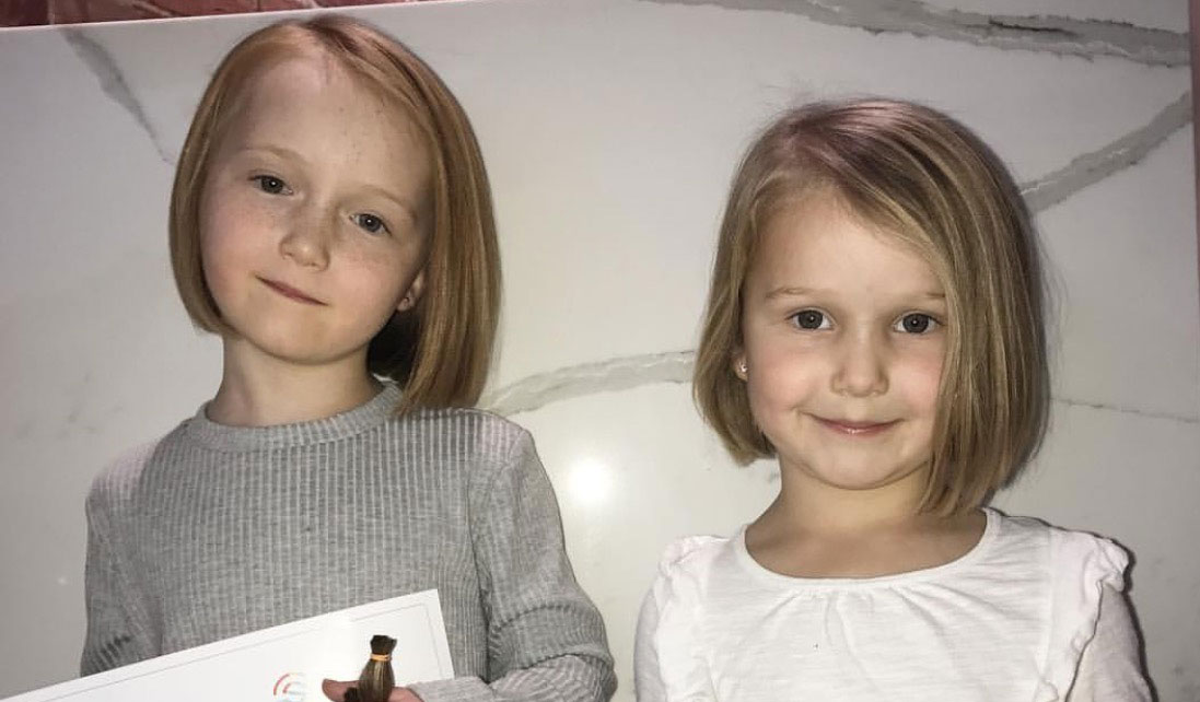 Buckley House sisters donate their hair to charity - Ivanhoe Grammar School