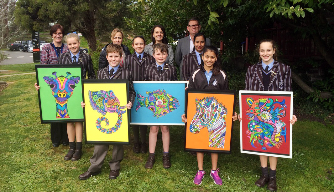 Local round square project at Kilmore Hospital - Ivanhoe Grammar School