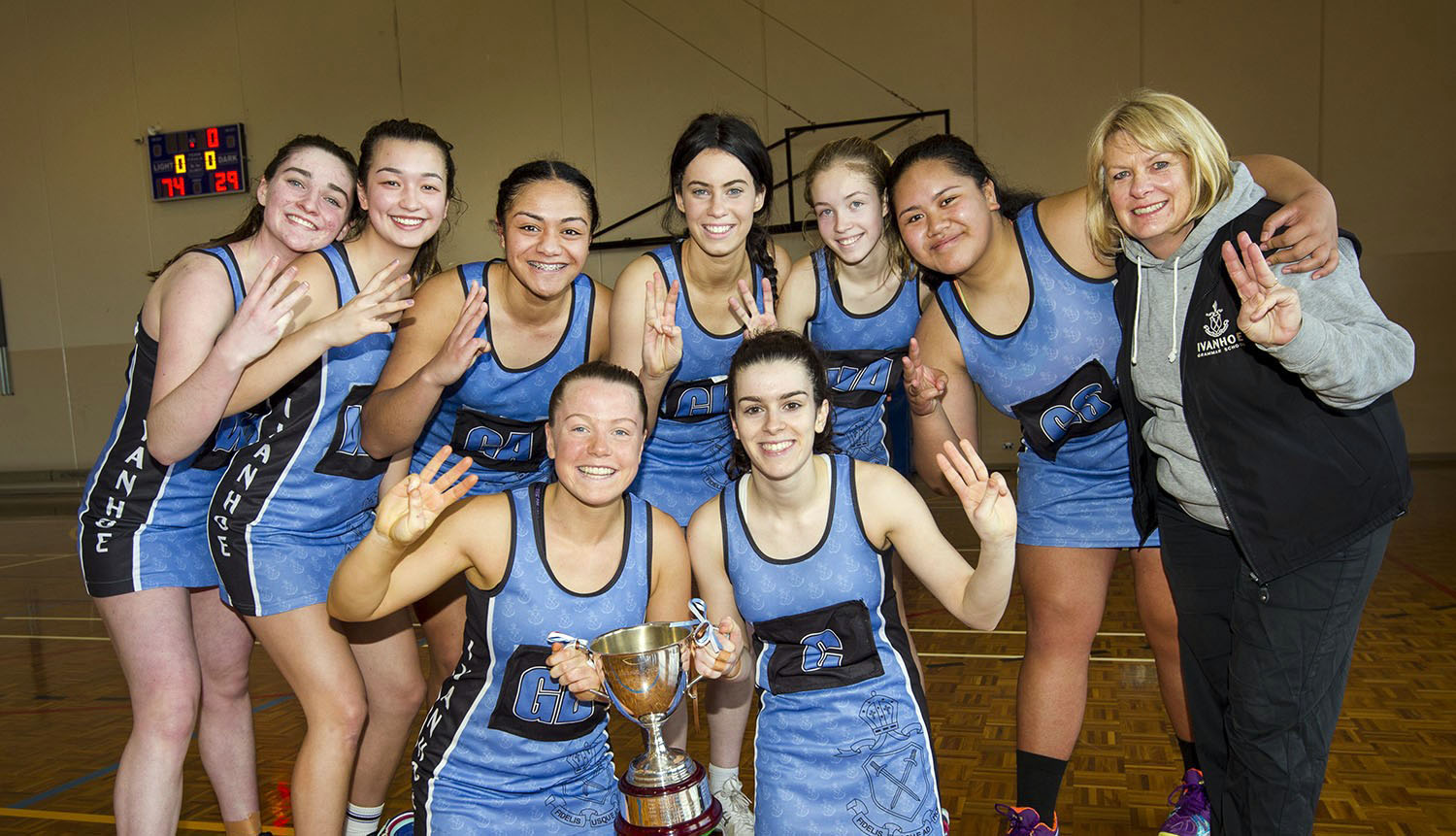Premiership for Netballers - Ivanhoe Grammar School