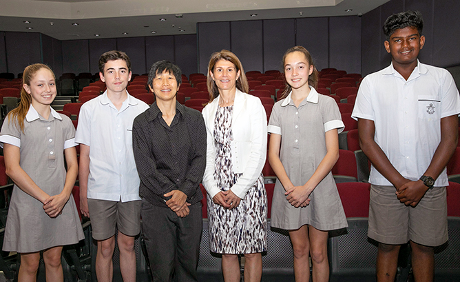 University Campus first day - Ivanhoe Grammar School