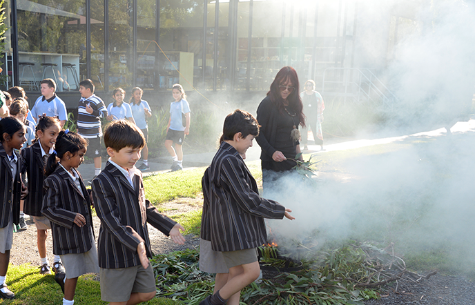 Welcome to Country Ceremony - Ivanhoe Grammar School