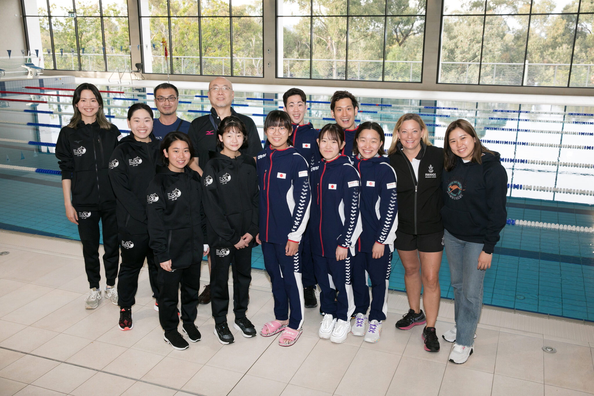 Japanese Swim Squad Trains at Ivanhoe's Sports and Aquatic Centre ...