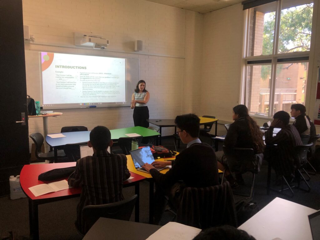 Mooting Masterclass Day at LaTrobe University - Ivanhoe Grammar School