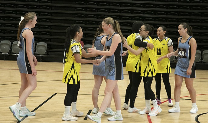 Ivanhoe Netballers Play Brunei National Netball Team in International ...